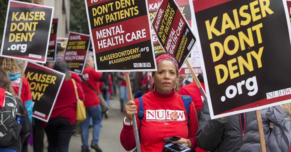 Kaiser Workers Revolt with US History's Largest Healthcare Strike - LA ...