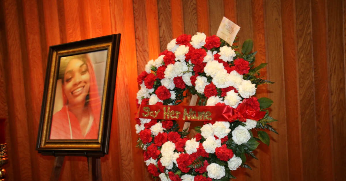 Niani Finlayson's Funeral, Grief and Solidarity - LA Progressive