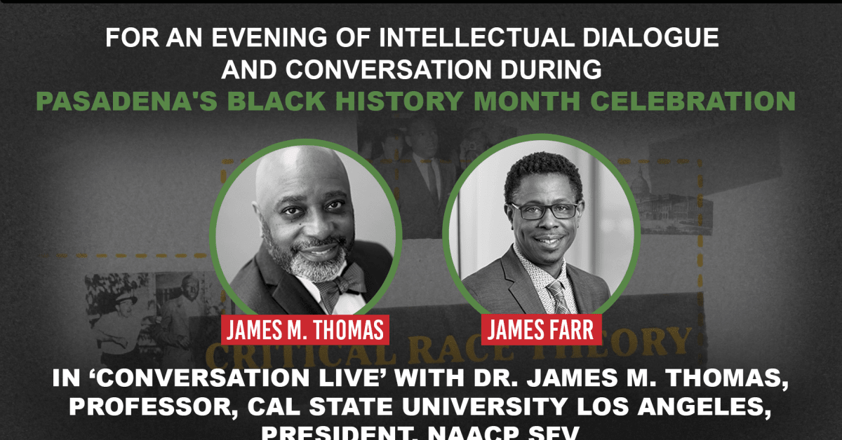 Black History Month Conversation Live Lecture Series - LA Progressive
