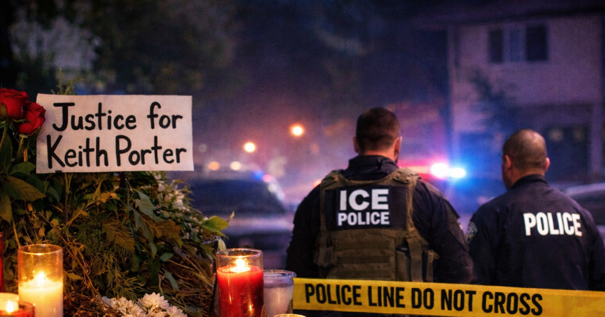 Justice for Keith Porter a Man Killed by Off-Duty Ice Agent Brian ...