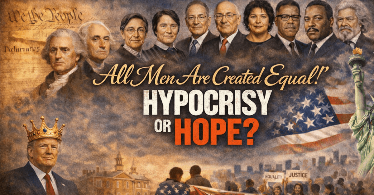 "All Men Are Created Equal": Hypocrisy or Hope? - LA Progressive