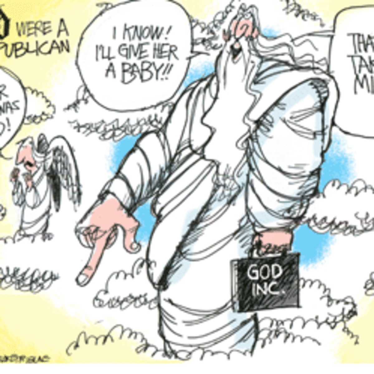 Republican Jesus Comic