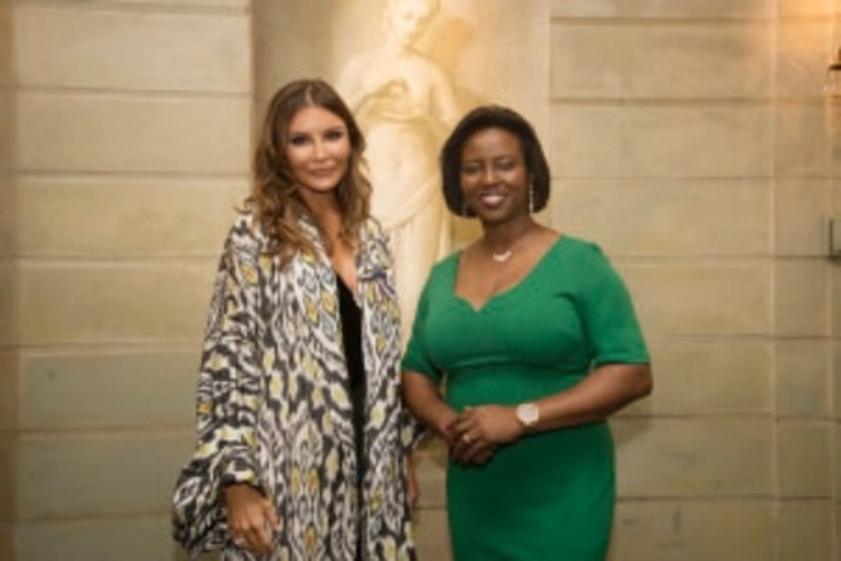 Lola Tillyaeva received Fashion for Development's Leading Lady Award ...