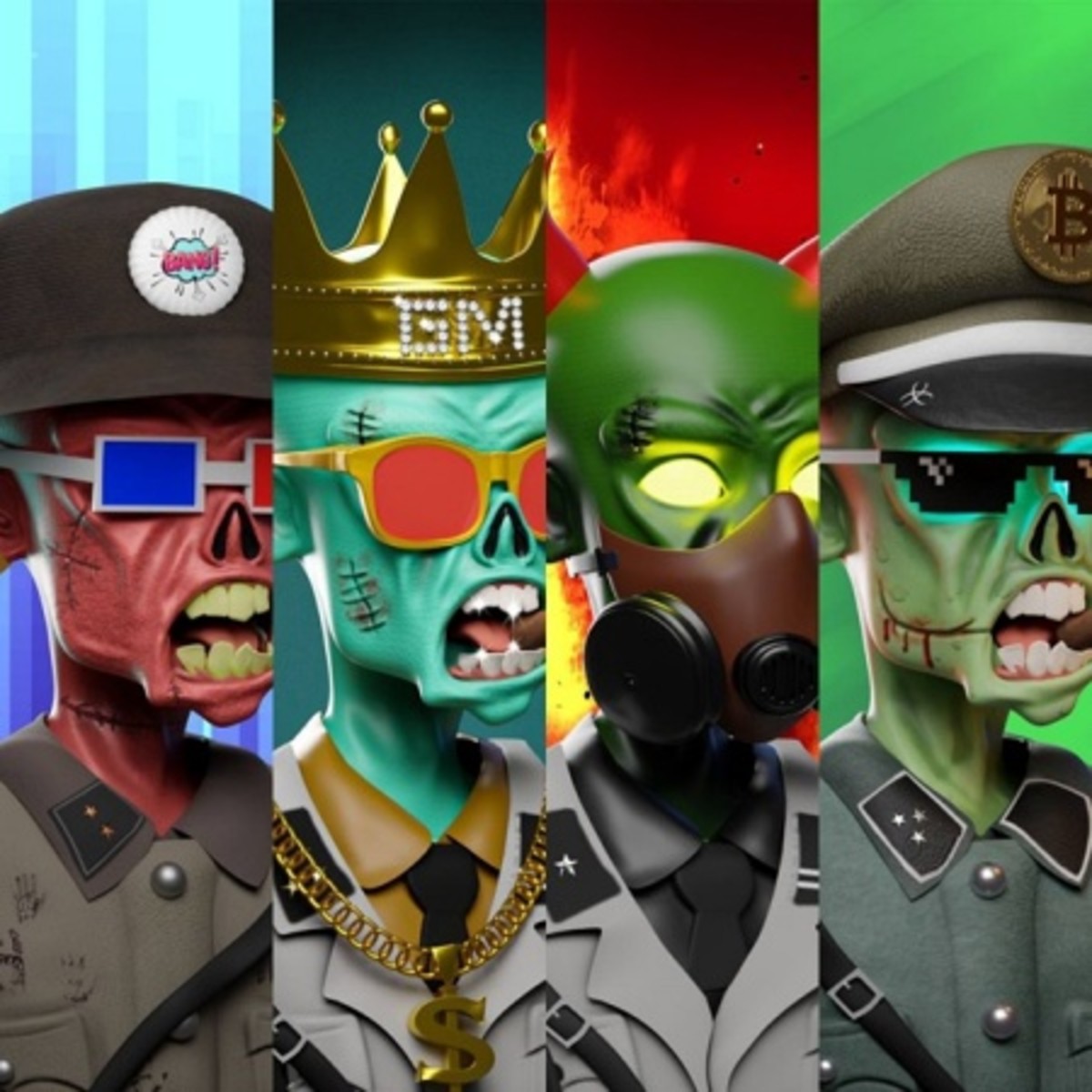 New NFT Collection Battle Zombies Merges Mobile Games and Digital ...