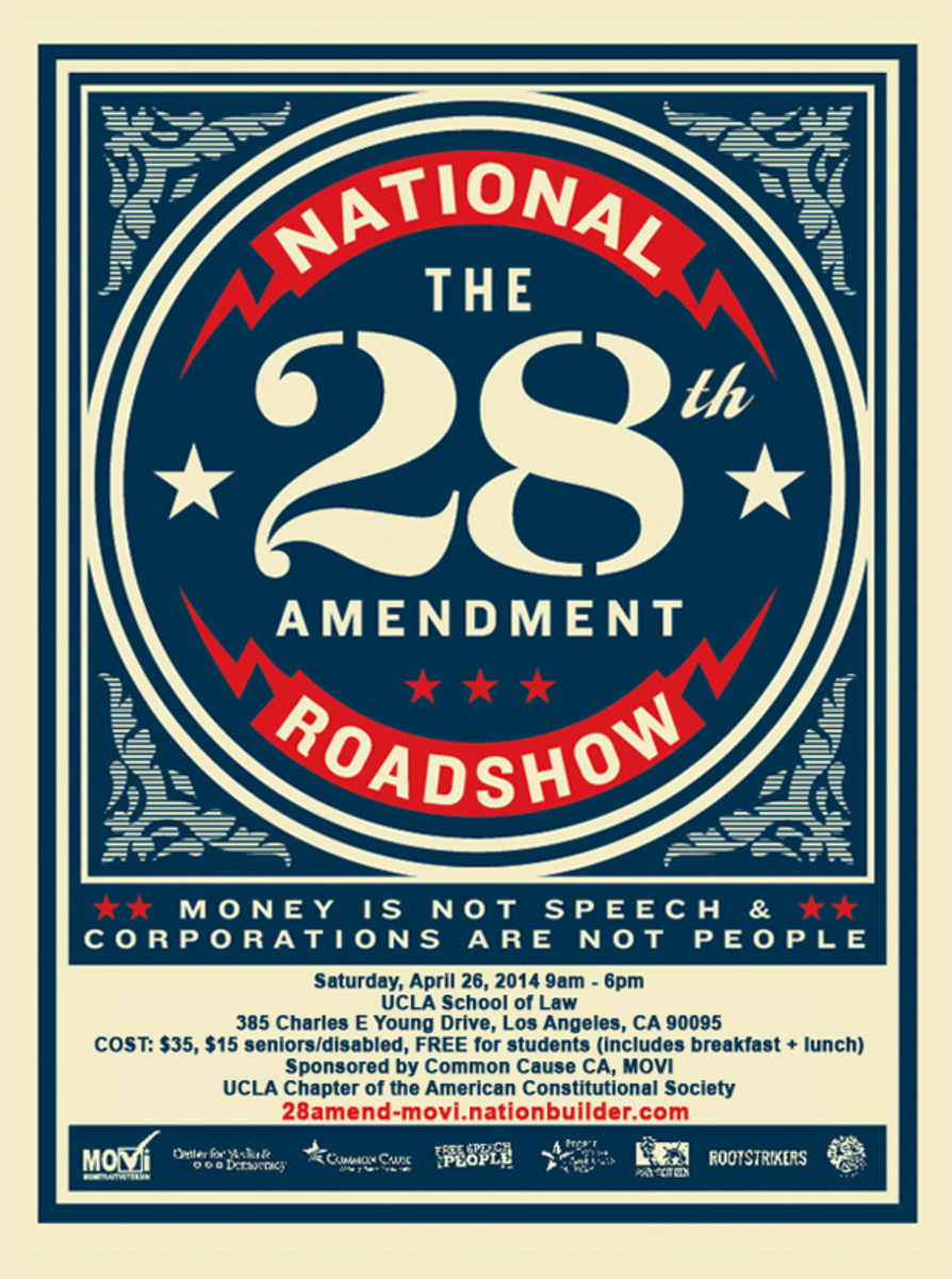 28th Amendment Roadshow - LA Progressive