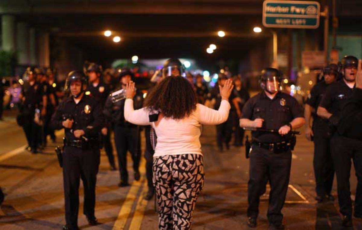 Protesters Block Freeway - LA Progressive