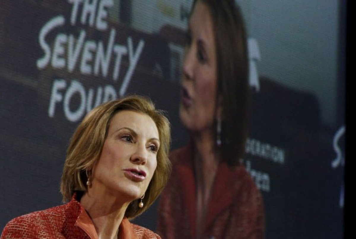Carly Fiorina Face - LA Progressive