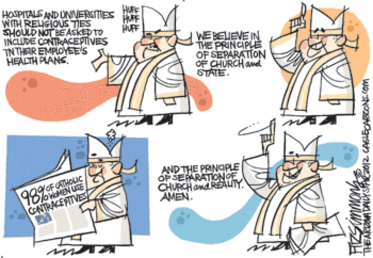 Santorum, Gingrich, U. S. Bishops, Catholic Women, and Birth Control ...