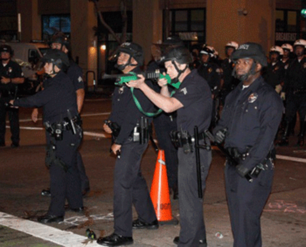 L.A. Police Chalking Arrests Spark Uprising - LA Progressive