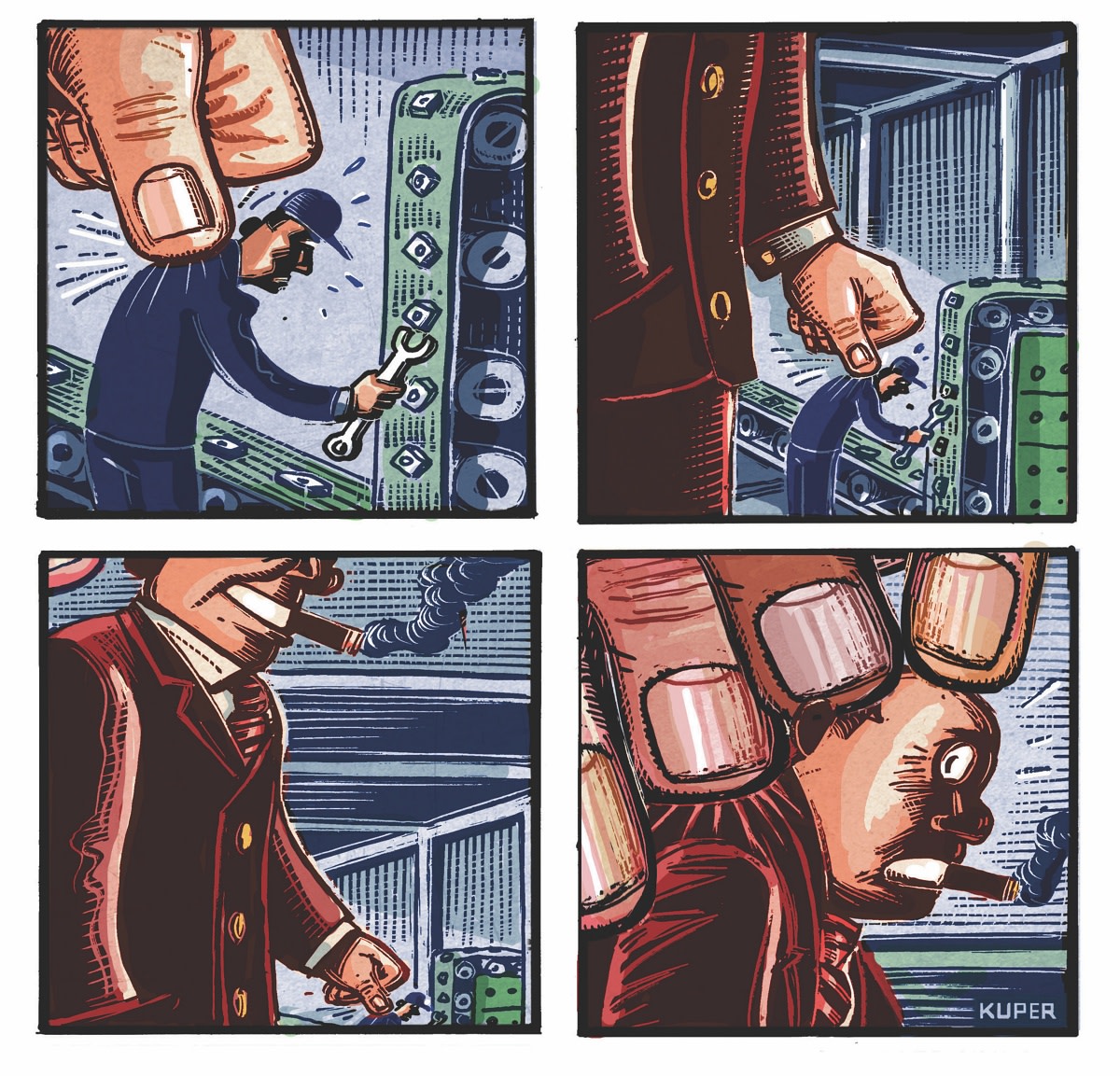 Pro Labor Union Cartoons