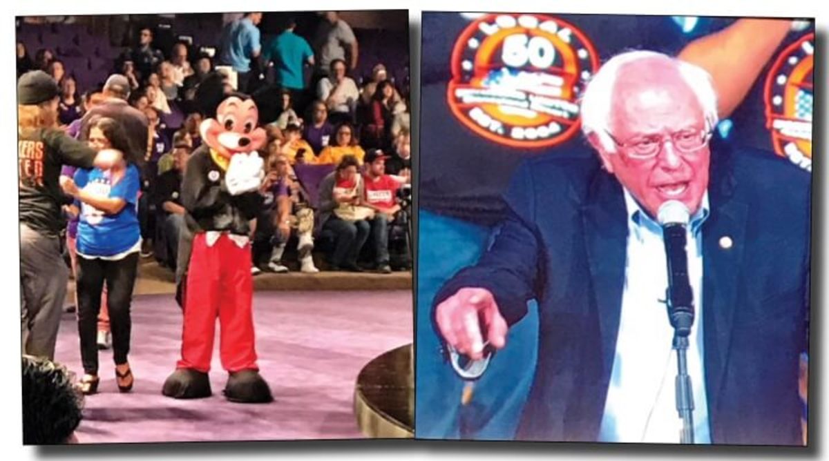 Bernie & Unions Blast Disneyland - LA Progressive