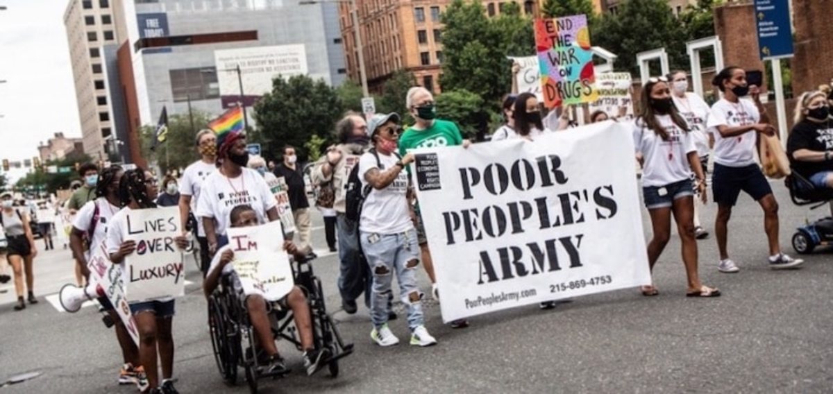 Biden’s Philly HQ Fences Out Poor People’s Army - LA Progressive