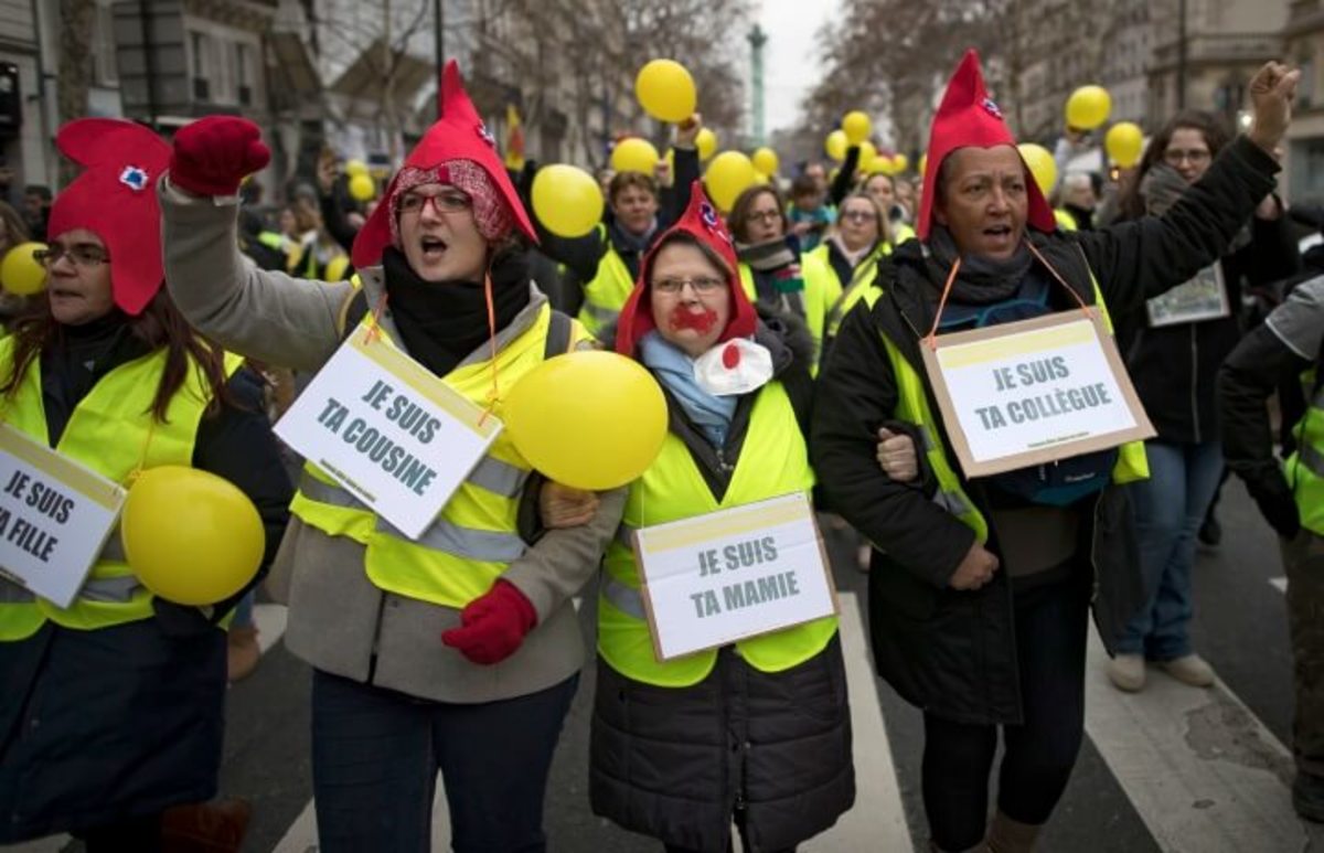 Yellow Vest Movement Struggles to Reinvent Democracy as Macron Cranks ...