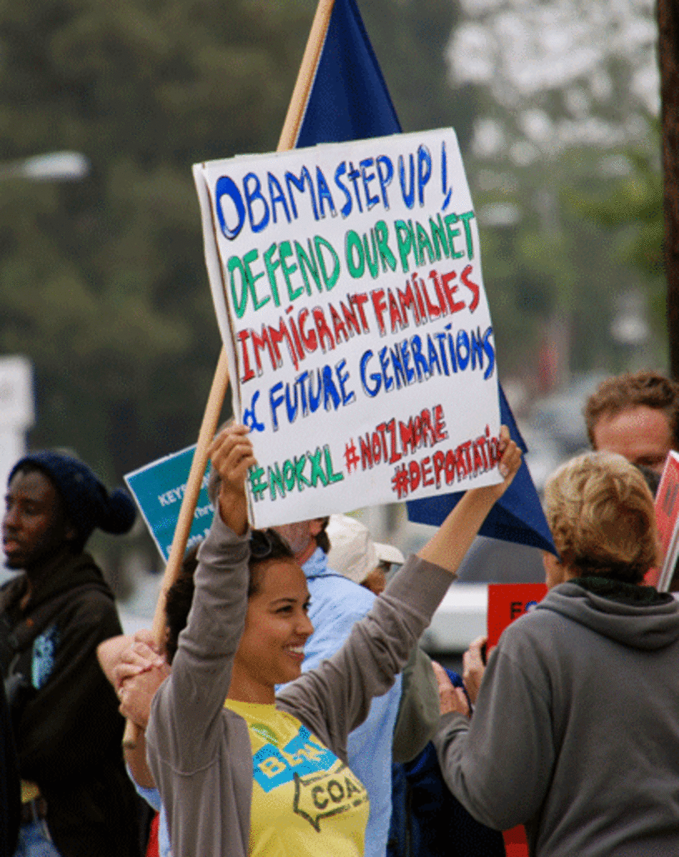 Activists Brentwood Protest - LA Progressive