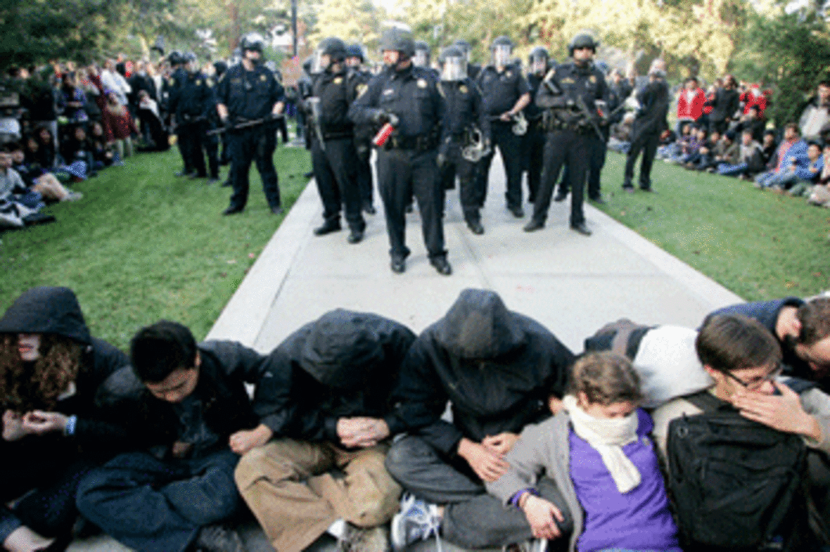 Police, Student Protesters, and Pepper Spray - LA Progressive