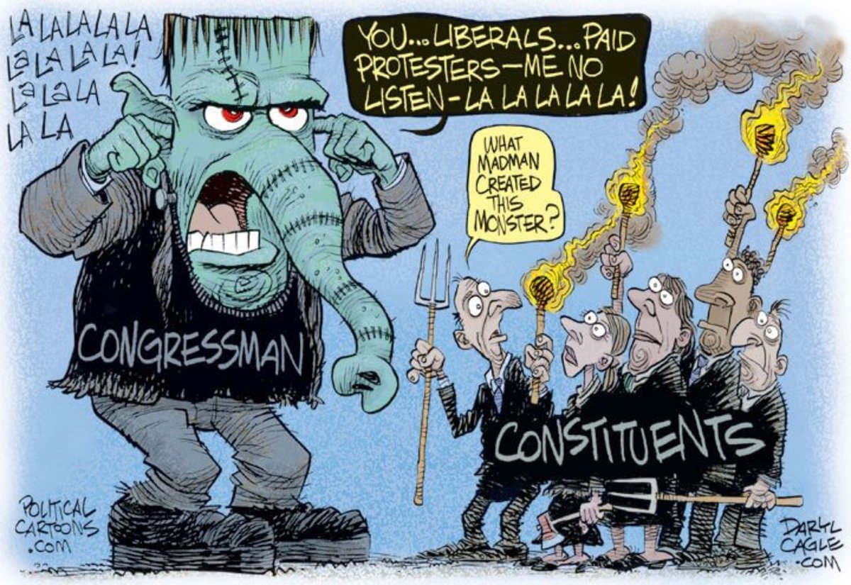 States Rights Political Cartoon