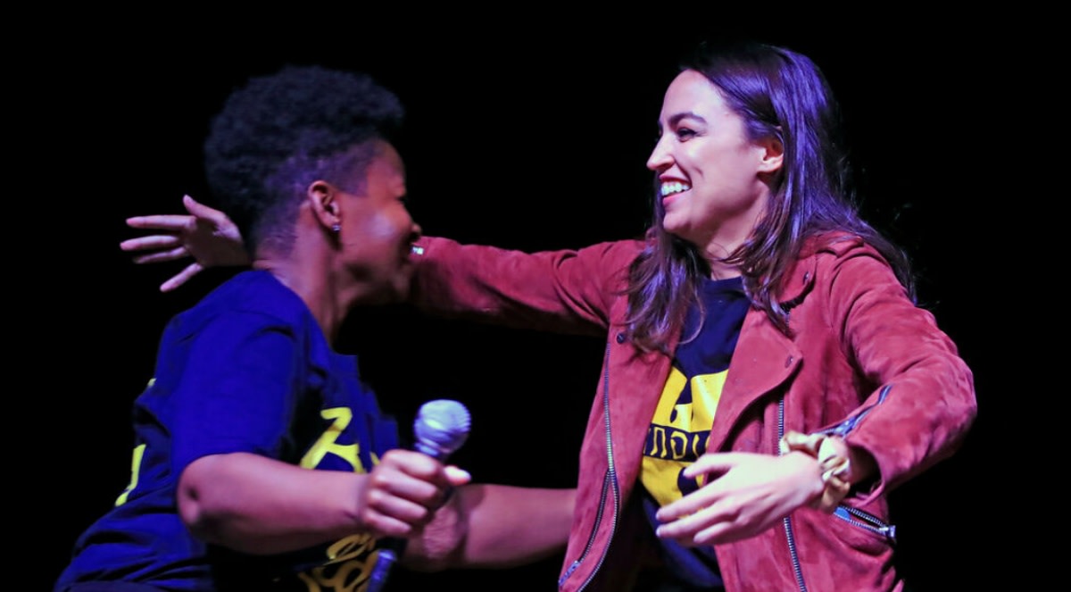 AOC Joins India Walton at Buffalo Rally - LA Progressive