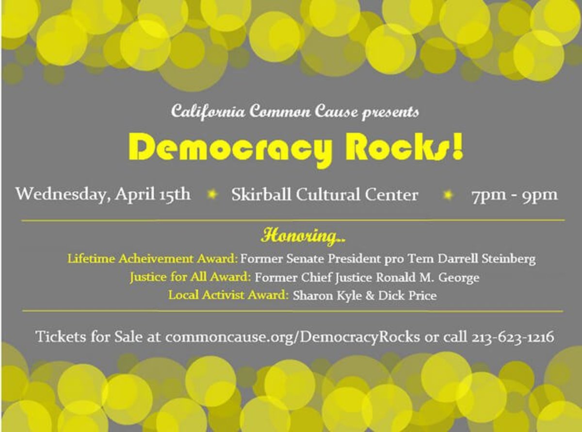 Common Cause Democracy Rocks - LA Progressive