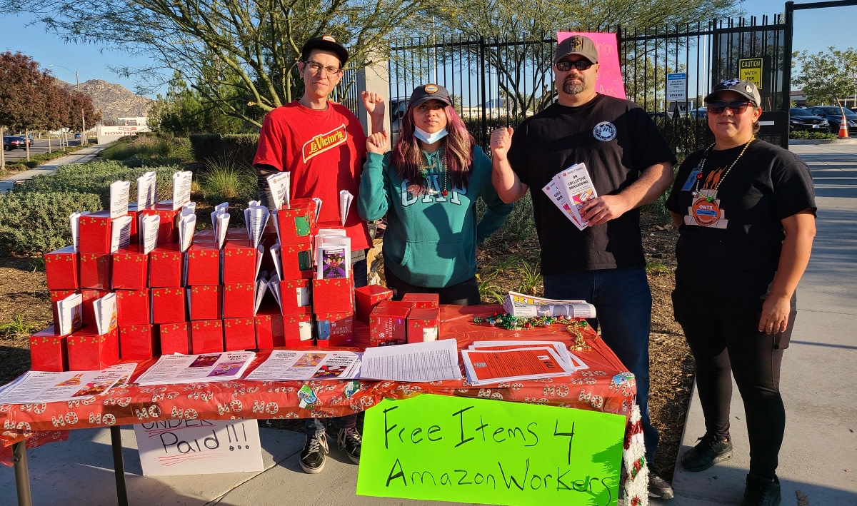Update: Amazon Labor Union Organizing Drive in Inland Empire - LA ...