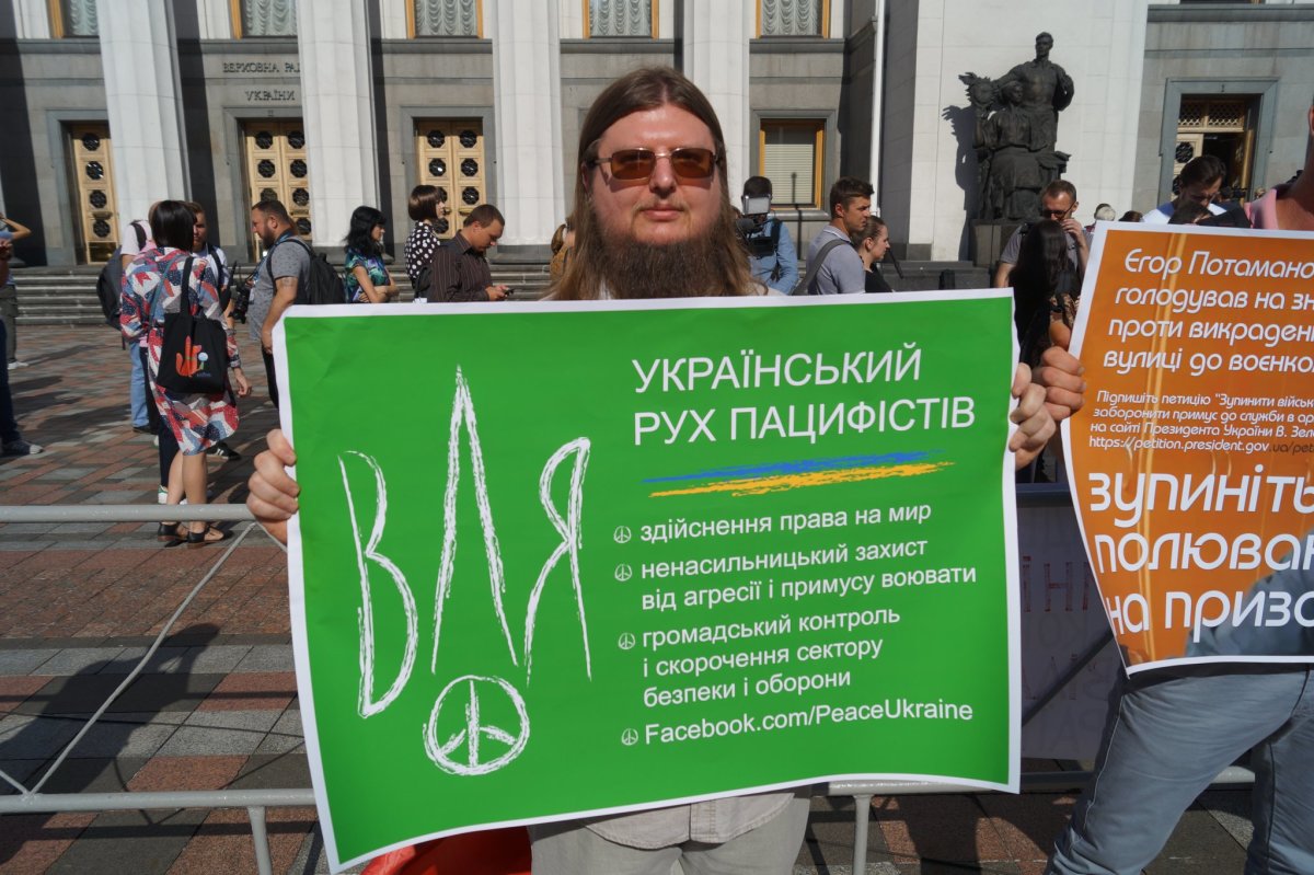 Ukrainian Pacifist Movement: An Interview with Its Leader - LA Progressive