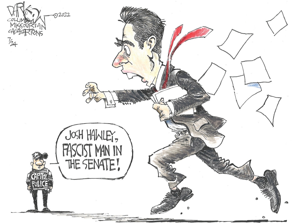 Josh Hawley Pretense at Manhood - LA Progressive