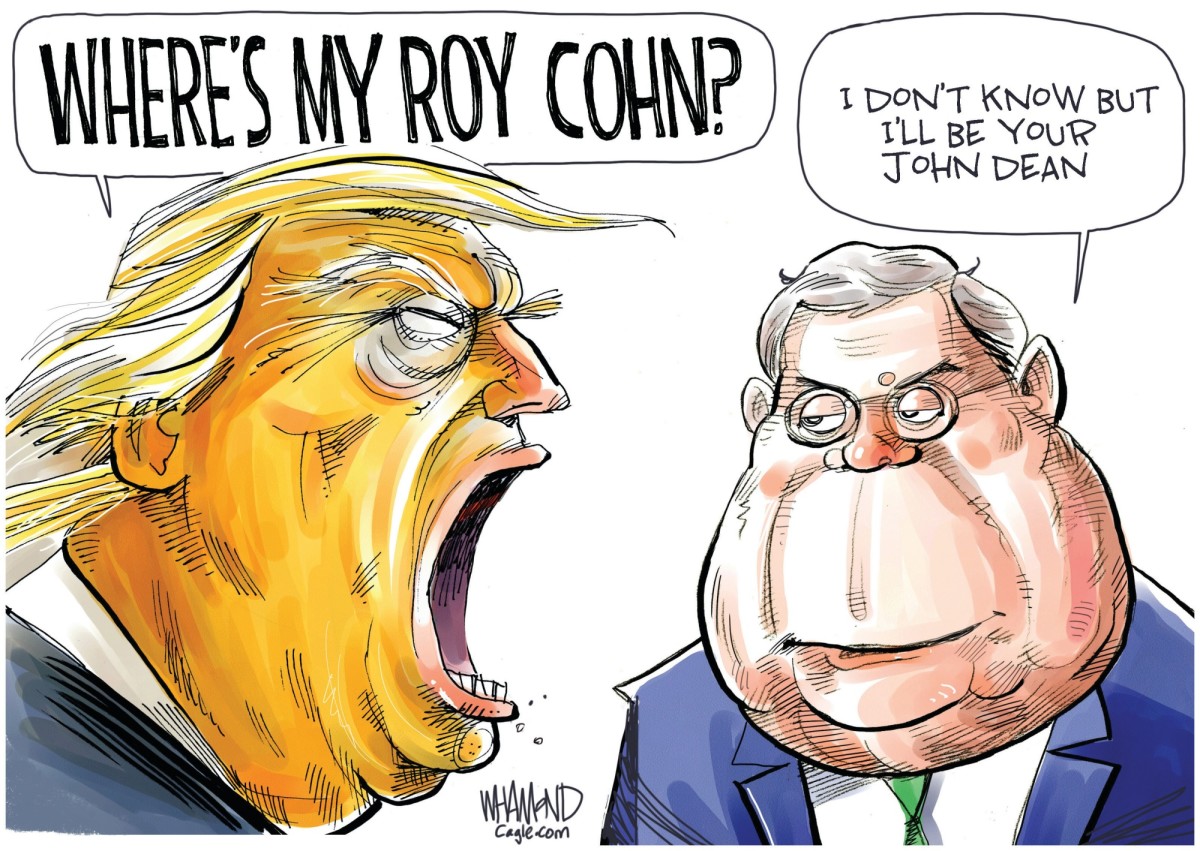 Barr Covers Trump's Tracks Like he Did for Bush I & Reagan's Treason ...
