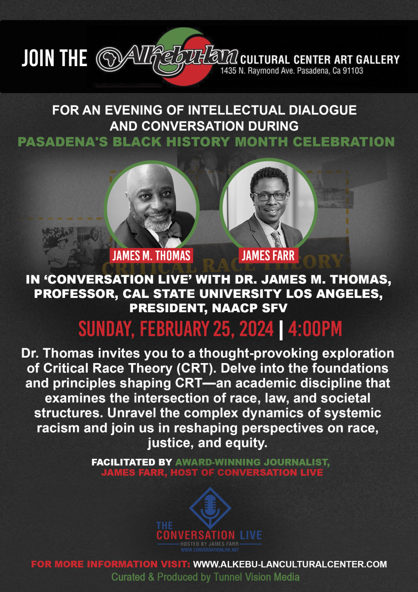 Black History Month Conversation Live Lecture Series - LA Progressive
