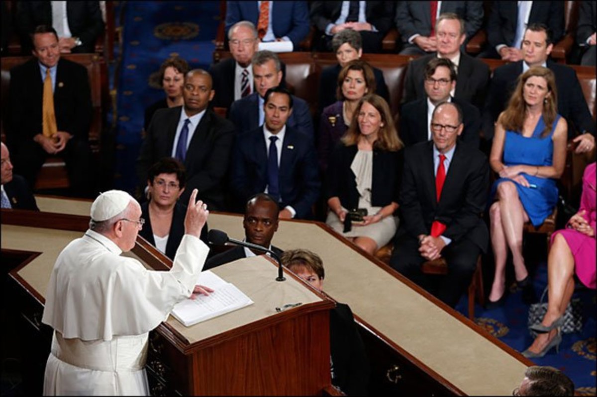 Pope Francis Addresses Congress - LA Progressive